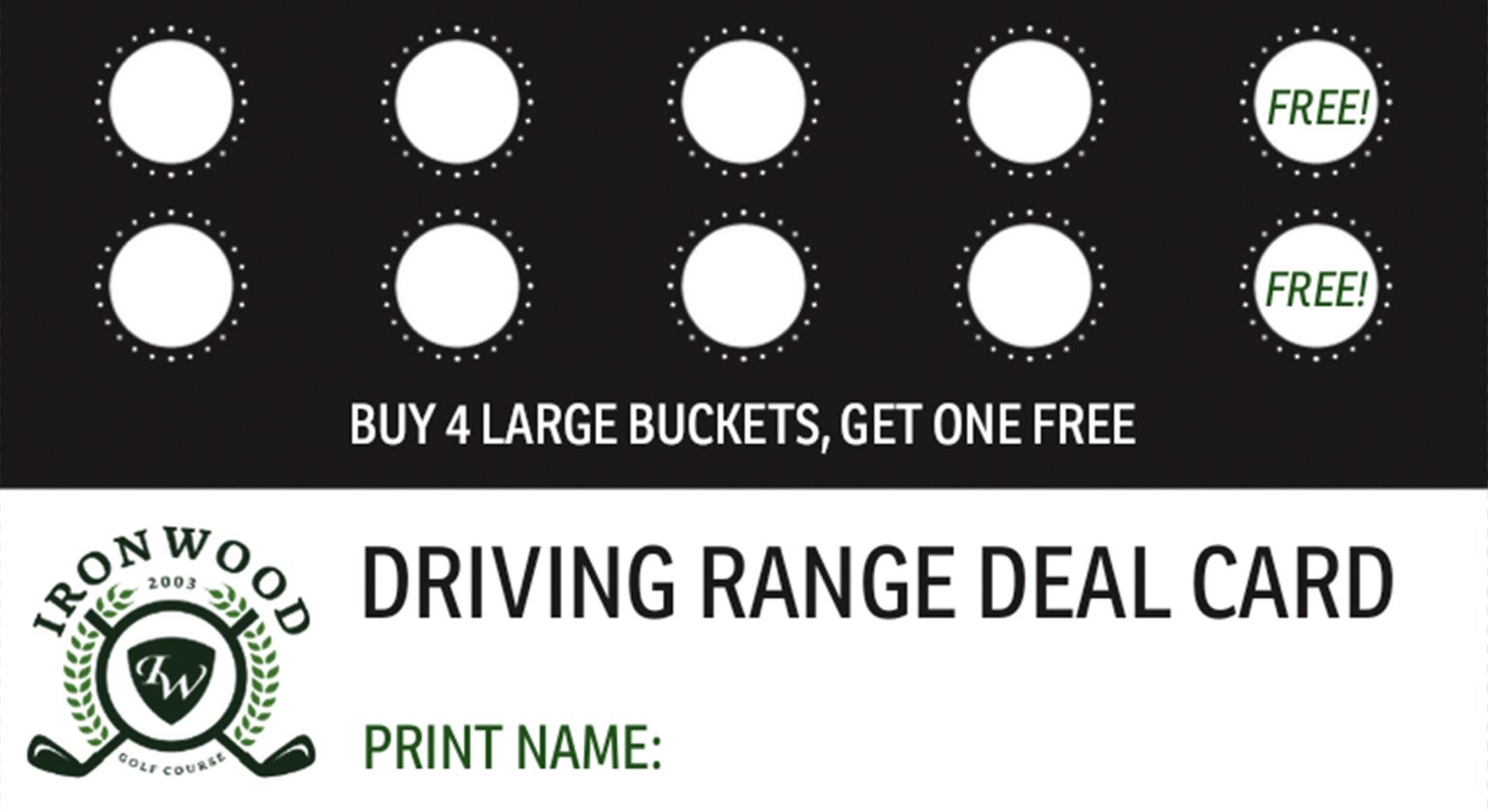 Driving Range Near Buffalo & East Aurora, NY | Ironwood Golf Course